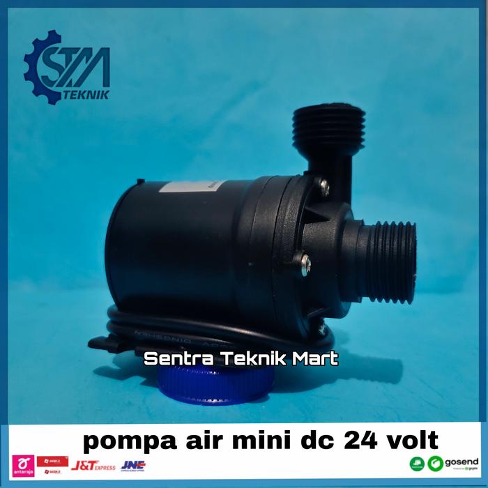 Jual pompa air mini dc 24 volt celup 24 jam Brushless Booster pump ...