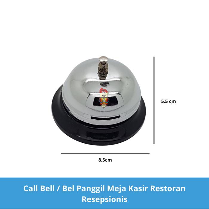 Jual Call Bell / Bel Panggil Meja Kasir Restoran Resepsionis - Kota ...