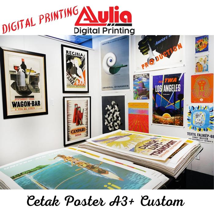 Jual Cetak Poster A3+ Murah AC 260gr| Design Custom | Art Carton 260gr ...