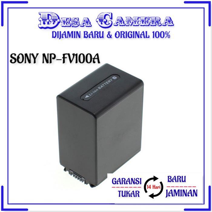 Jual SONY NP-FV100A ORIGINAL Baterai Isi Ulang Seri V untuk Sony Handycam - Jakarta Pusat ...