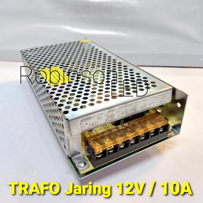 Jual Trafo Adaptor Power Supply 10A 12V Jaring Travo PSU 10Amper Body Besar - Jakarta Pusat ...
