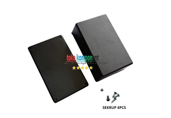 Jual BOX ELEKTRONIK LB-02 BOX ARDUINO Hitam Plastik 14.5x9.8x5 cm ...