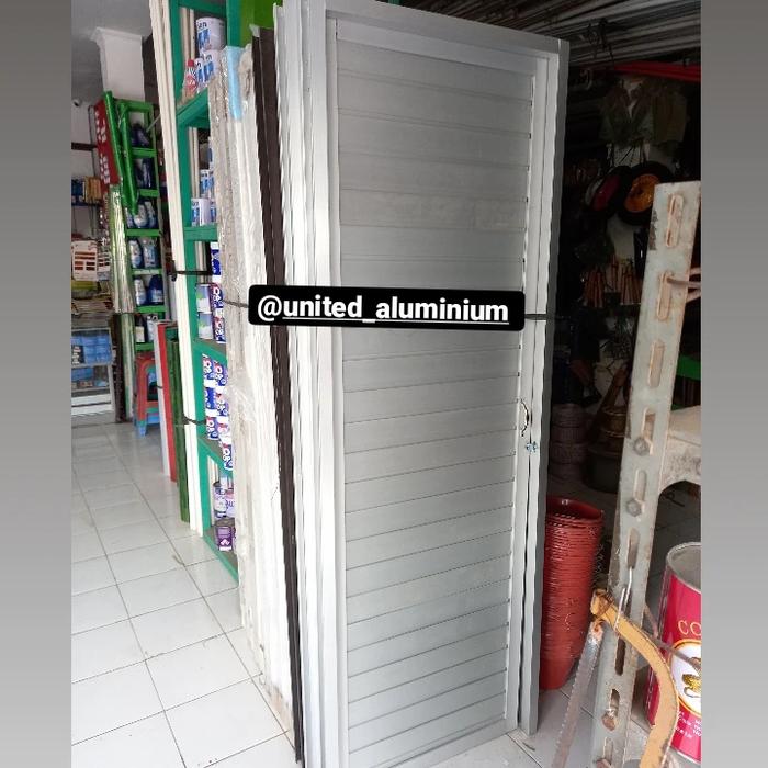 Jual Pintu WC Aluminium Full Alumunium Kamar Utama door baja pelat ...