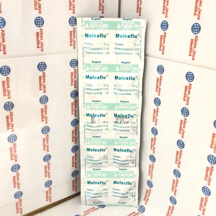 Jual MOLEXFLU Tablet - Obat Batuk Pilek - Kota Tangerang - alkes jaya ...