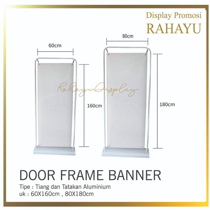 Jual STANDING DOOR FRAME 60X160 | STANDING DISPLAY BANNER | XBANNER ...