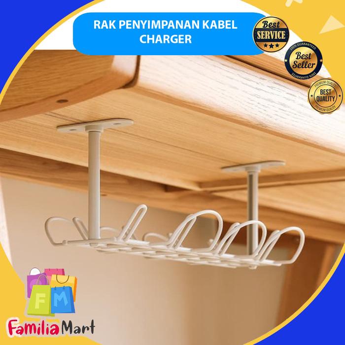Jual RAK PENYIMPANAN KABEL CHARGER UNTUK BAWAH MEJA - Kota Surabaya ...