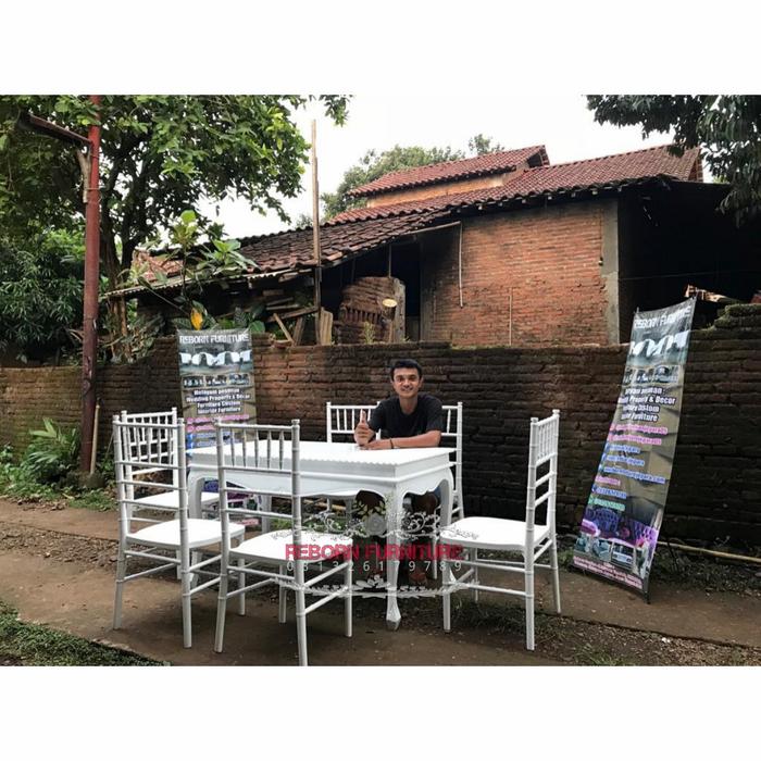 Jual Set meja akad nikah kursi tiffany akad kursi pengantin - Kab ...