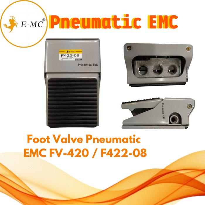 Jual Foot Valve Pneumatic EMC FV-420 / F422-08 - Jakarta Barat ...