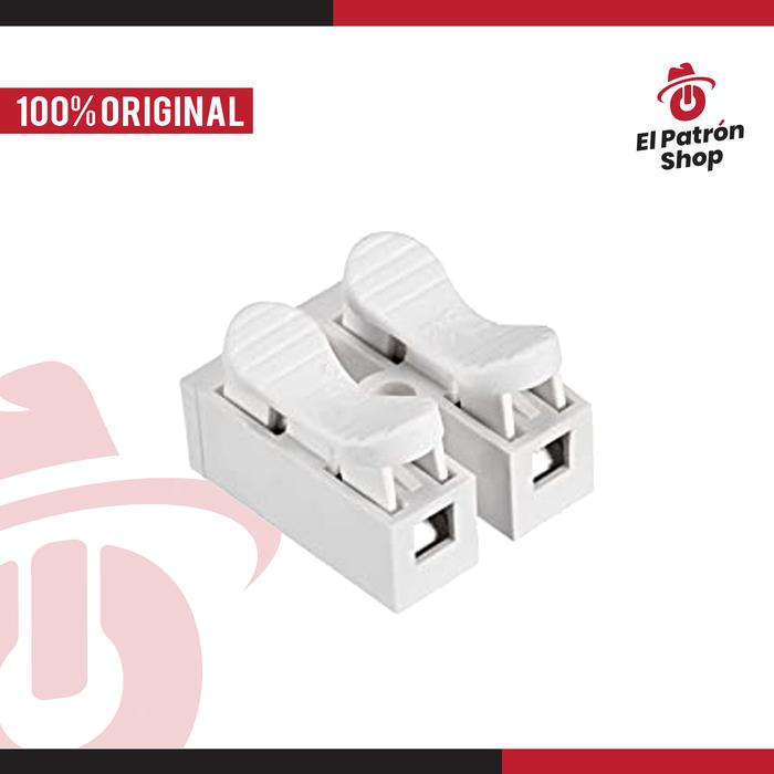 Jual Quick Connector 2 Wire Spring Terminal Sambungan Kabel Listrik 2P ...