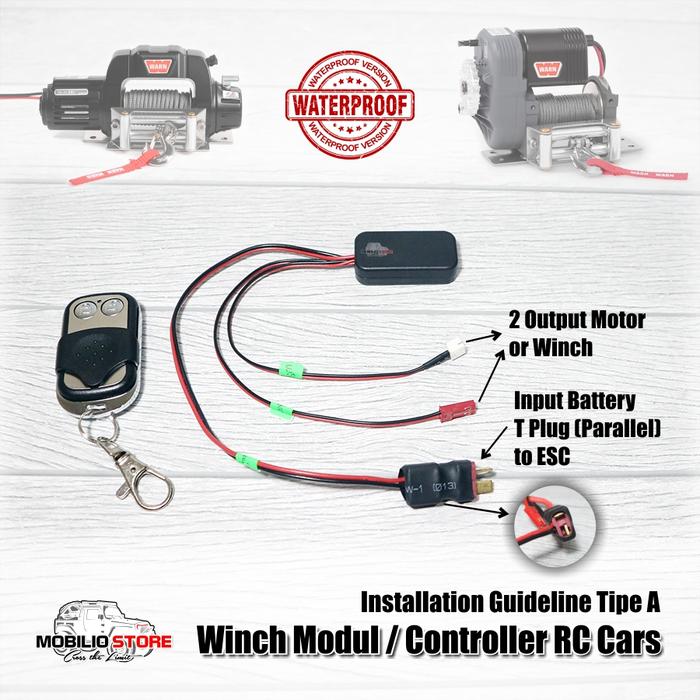 Jual Active Winch Module Speed Controller Rc Adventure With Remote ...