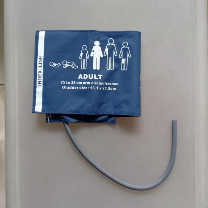 Jual New manset nibp cuff manset monitor adult dewasa single tube ...