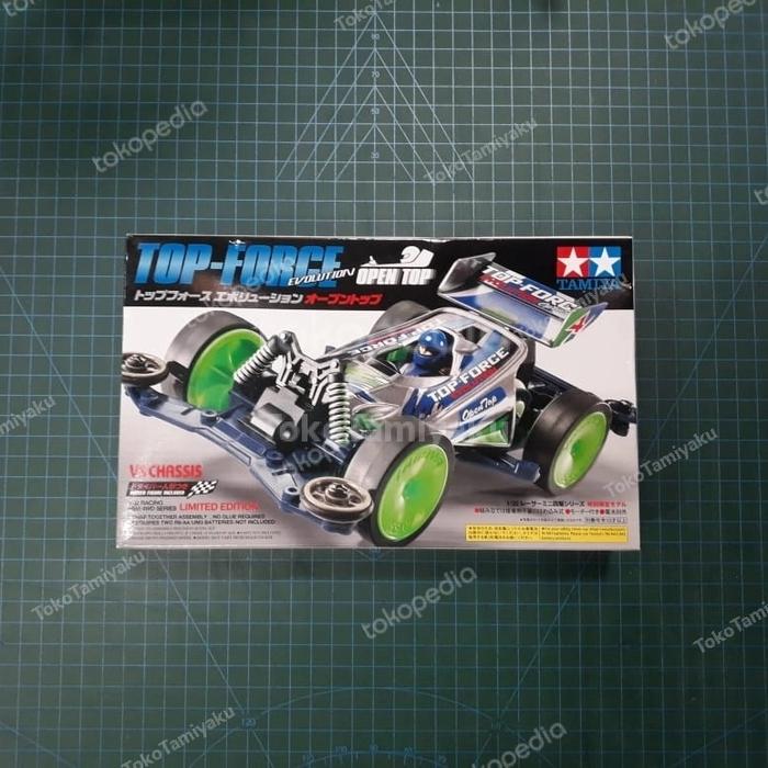 Jual Tamiya top force evolution VS chassis open top . Limited edition ...