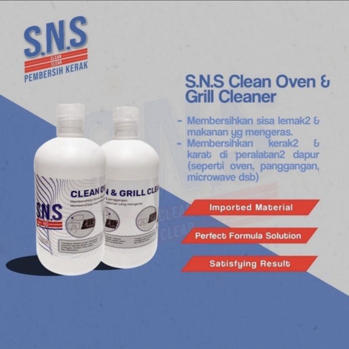 Jual SNS Clean Oven & Grill Cleaner 500ml - Jakarta Pusat - Snoopyz ...