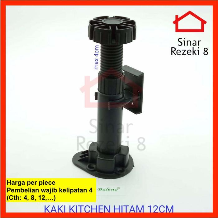 Jual Kaki Kitchen 12 cm / Leg Adjuster Kaki Lemari Kitchen Set Dapur ...