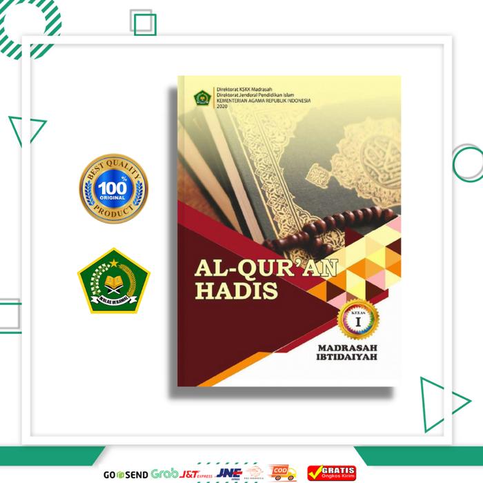 Jual Buku Siswa Al Quran Hadis Kelas 1 MI KEMENAG - Kab. Sidoarjo - Delta Pratama Putra | Tokopedia