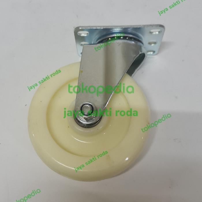 Jual Roda nilon 5 inch taiwan ball bearing (putar) - Jakarta Barat ...