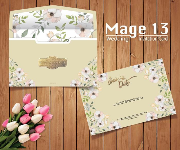 Jual Blangko Undangan Pernikahan MAGE 13 Cantik Harga Murah - Kota ...