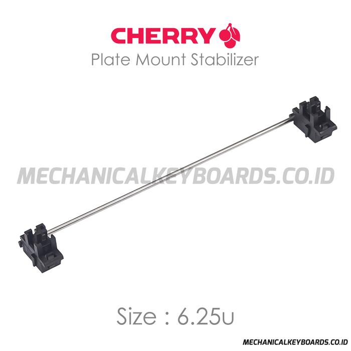 Jual Genuine Cherry Plate Mount Keyboard Stabilizer - 6.25u - Kota ...