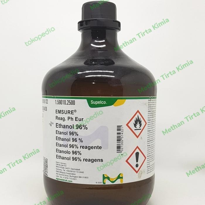 Jual Merck 1.59010 || Ethanol 96 merck || alkohol | etanol - Kota ...