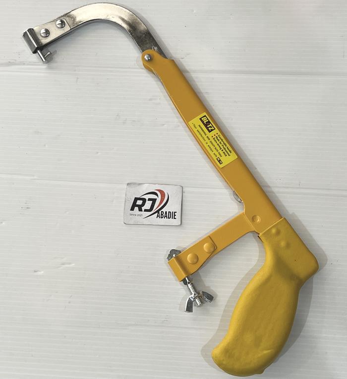 Jual Gergaji Stang Graji Tangan Besi Gagang Karet Hacksaw Frame BLITZ ...
