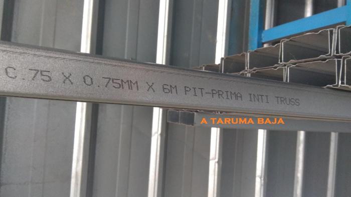 Jual C TRUSS 0.75 mm ASLI - CNP BAJA RINGAN - KANAL C ZINCALUME - Kab ...