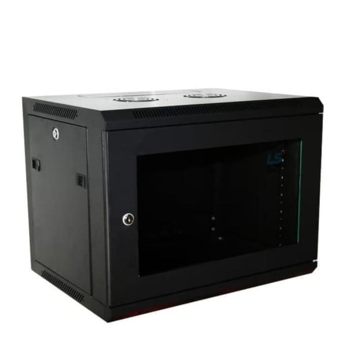 Jual Rack Server LS Wallmount Rack LS-MNR-12U-600-SG 12U 600mm - Kota ...