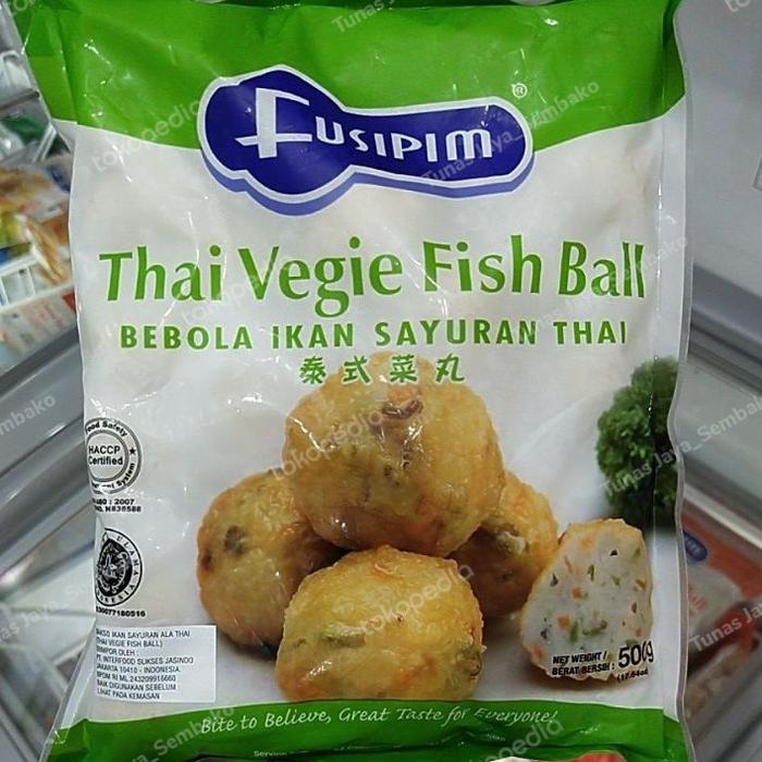 Jual FUSIPIM VEGGIE FISH BALL / BASO IKAN + SAYURAN ( FROZEN FOOD ...