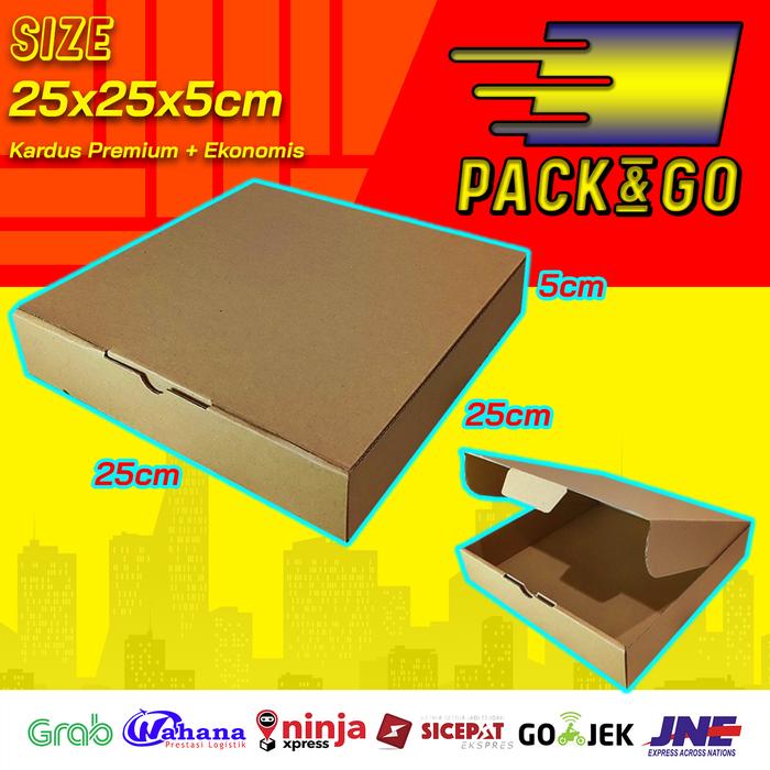 Jual 25x25x5 cm PACKAGING KARDUS DIECUT Kardus Box Baru Packing ...