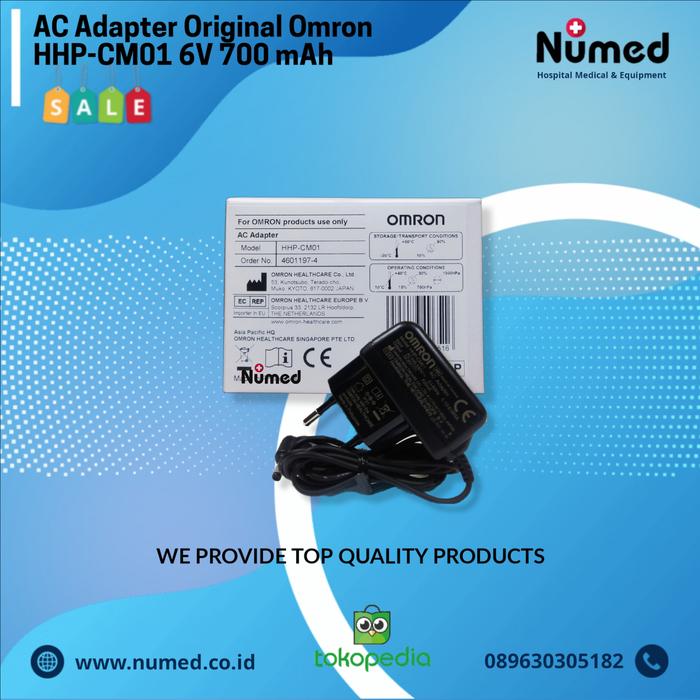 Jual Adaptor Tensimeter Original Omron HHP-CM01 - Kota Tangerang Selatan - numed | Tokopedia