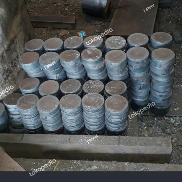 Jual Plat Besi bulat tebal 30 mm x diameter 120 mm - Kota Tangerang - j ...