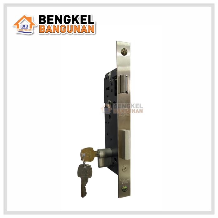 Jual HAMPTON MORTISE LOCK MTS IL HP485 SSS + DC BR 60MM SN - Kota ...
