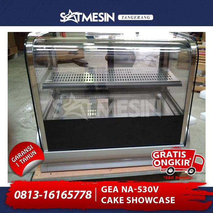Jual NA-530V Countertop Cake Showcase / Showcase Kue Kaca Kotak Atas ...