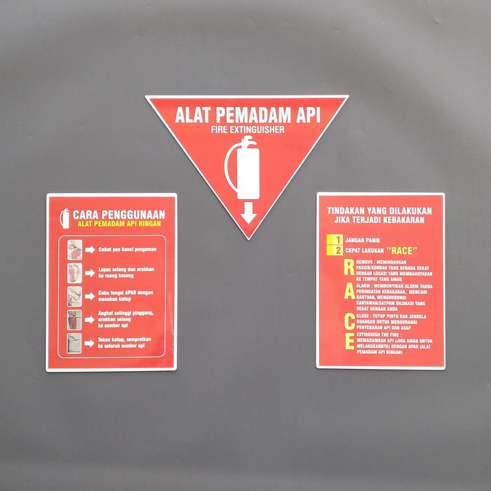 Jual Akrilik Sign APAR - Akrilik Tanda Alat Pemadam Api Ringan (APAR ...
