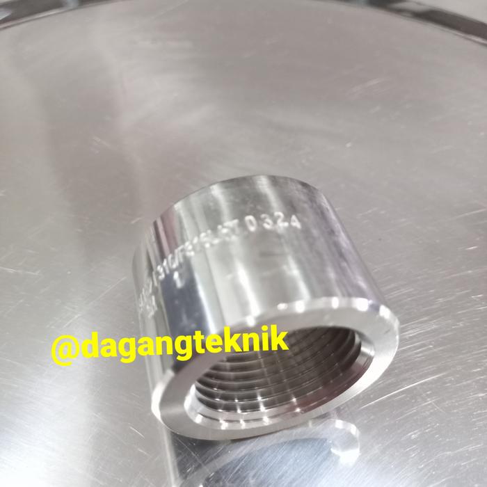 Jual Half Coupling 3/4 inch Class 3000 SS 304 NPT - Jakarta Pusat ...