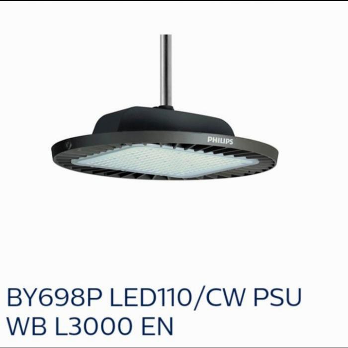 Jual LAMPU PHILIPS HIGHBAY UFO BY698 LED110 CW 85W L3000 EN HIGHBAY 85W ...
