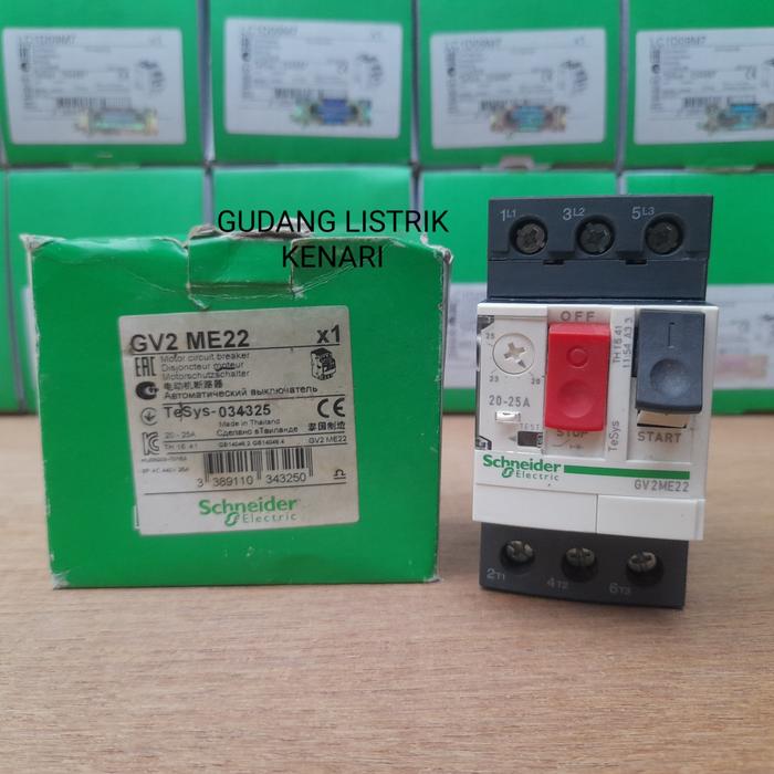 Jual Motor Circuit Breaker GV2ME22 GV2 ME22 Schneider - Jakarta Pusat ...