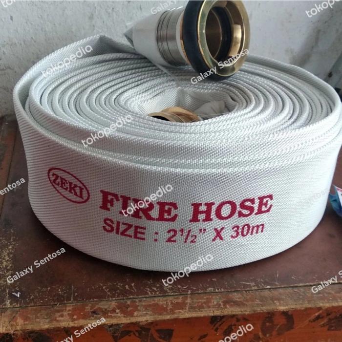 Jual Selang Pemadam Fire Hose Uk. 2,5" x 30m, Canvas, coupling machino - Jakarta Pusat - Galaxy ...