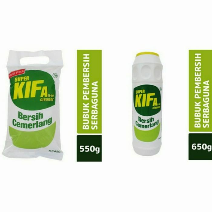 Jual Super KIFA Bubuk Pembersih Canister Dapur Refill / Botol - Botol ...