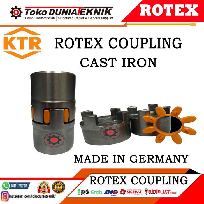 Jual ROTEX GR 24/28 LURUS MAX BORE 32mm COUPLING KTR C/I WITH ELEMENT ...