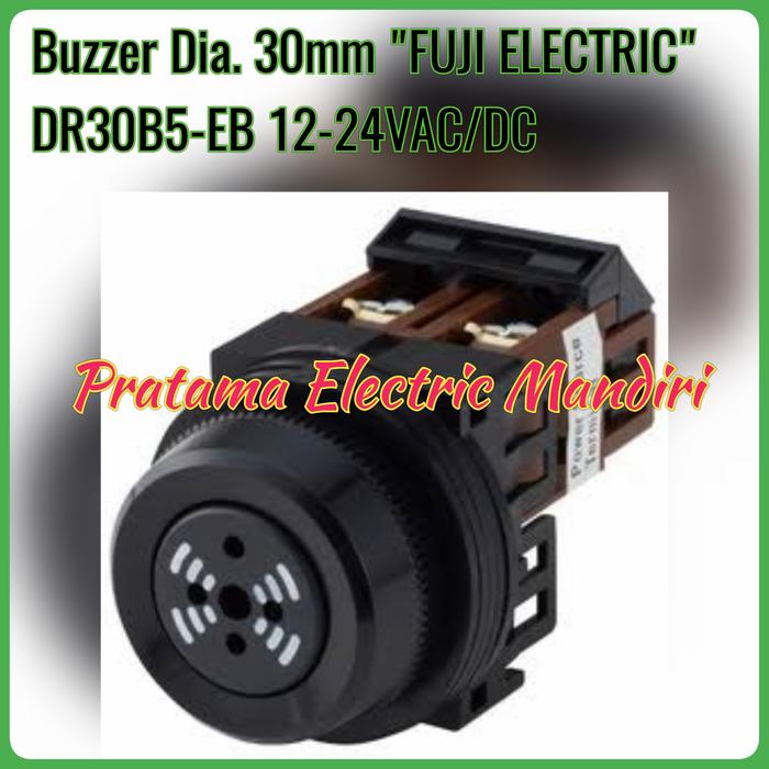 Jual FUJI ELECTRIC Buzzer Dia. 30mm DR30B5-EB DR30 B5-EB 12-24VAC/DC ...