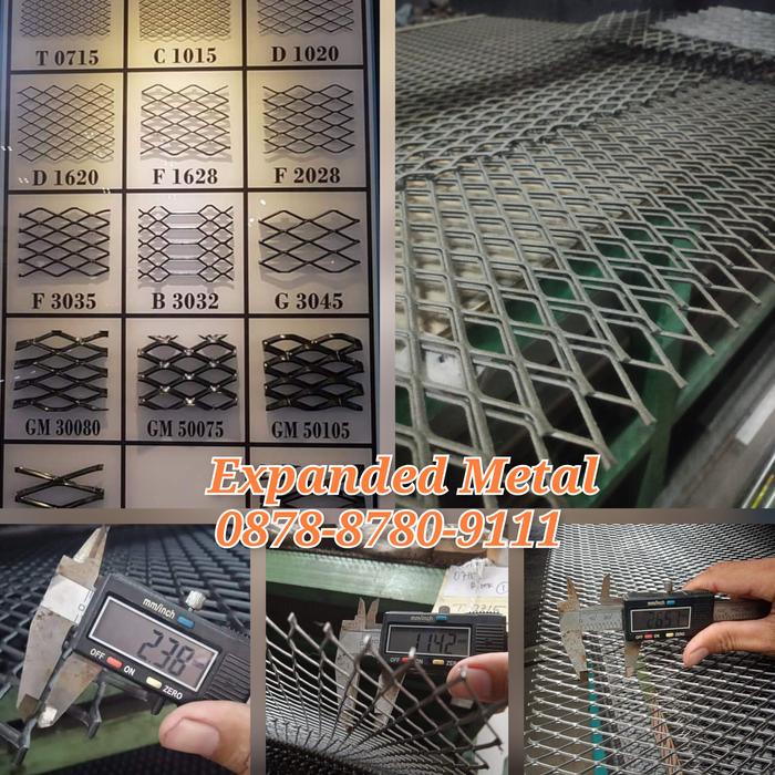 Jual plat expanded metal besi D1620 x 1,2 x 2,4 mtr. - Jakarta Barat ...