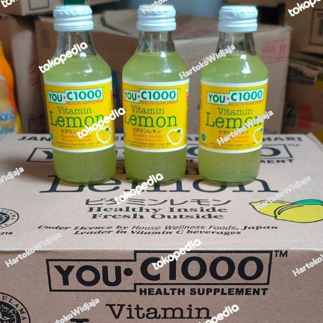 Jual YOU C 1000 / UC 1000 / C1000 LEMON / JERUK 140ML DUS ISI 30 BOTOL ...