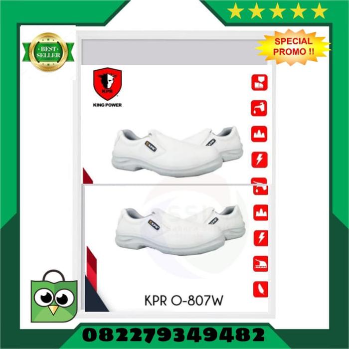 Jual Sepatu Safety / Safety Shoes King Power 0-807 W - Jakarta Barat ...