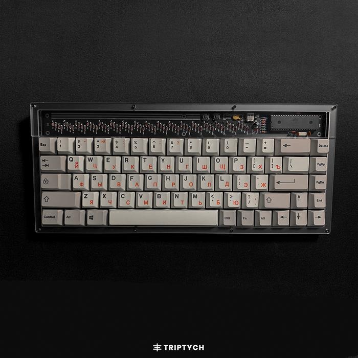 Jual Discipline 65 Mechanical Keyboard Barebone Kit - Bening/Clear ...