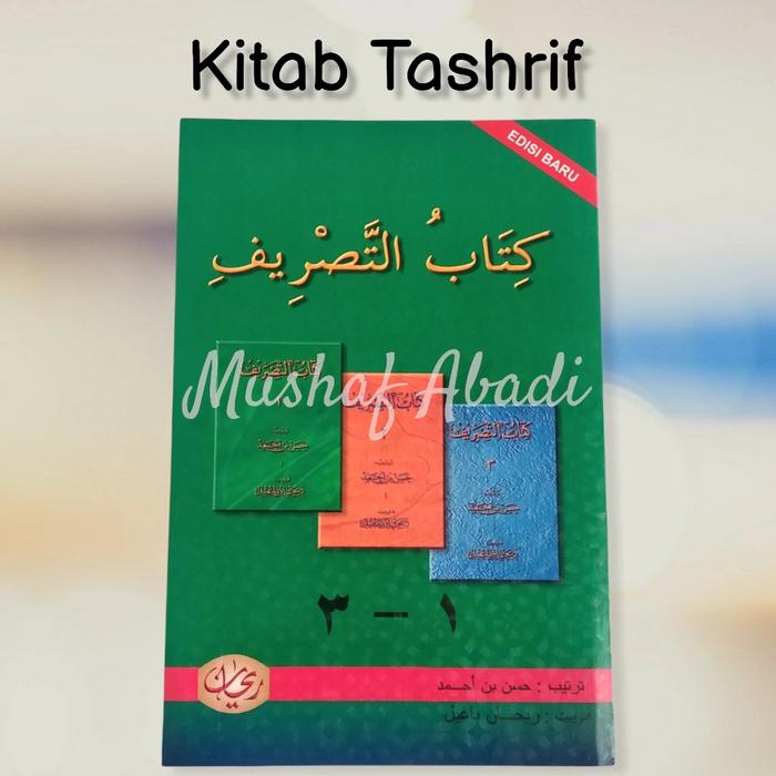 Jual Kitab Tashrif A Hasan bundel 1 2 3 Tasrif Bendel A.Hassan - Kab ...