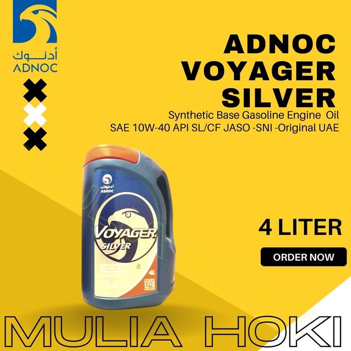 Jual Oli Adnoc Silver 10W40 4L Asli Original untuk mobil dan motor ...