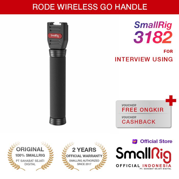 Promo SmallRig Stretchable Mic Handle for Wireless Lavalier Microphones ...