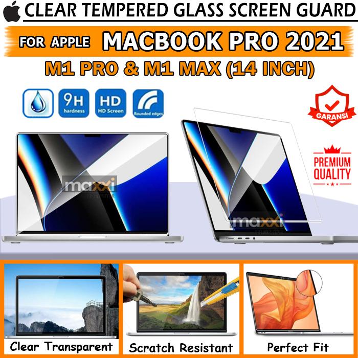 Jual Macbook M1 Pro Max 2021 14" A2442 Tempered Glass Antigores ...