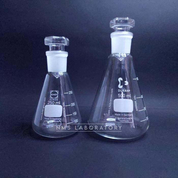 Jual Labu Erlenmeyer Asah Erlenmeyer Flask Duran 250 ml - Kota Malang ...