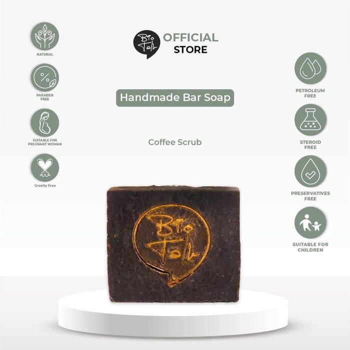 BioTalk Sabun Natural Herbal Coffee Scrub Kulit Normal 120 gram - Rp42.500